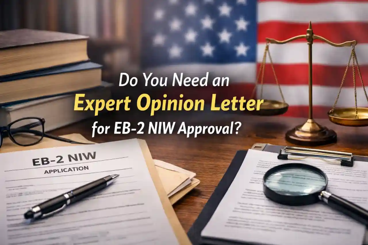 Do You Need EB-2 NIW expert opinion letters